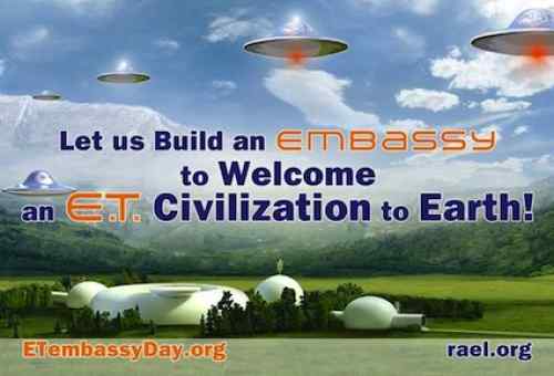 Les Raëliens lancent la première Journée Internationale "E.T. Embassy ...